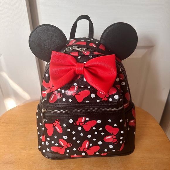 Bags | Minnie Mouse Mini Backpack Loungefly Inspired Style | Poshmark